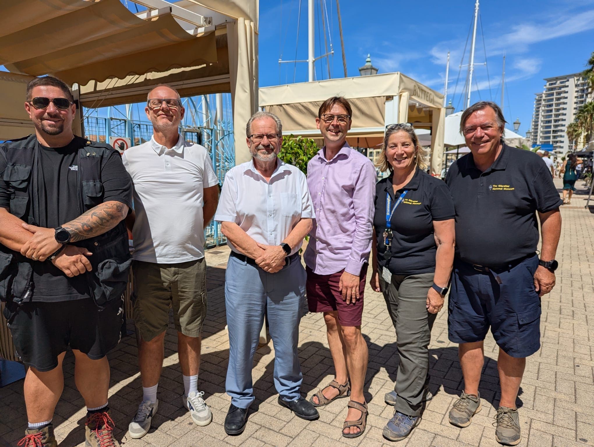 UK UNESCO Chief visits Gorham’s Cave