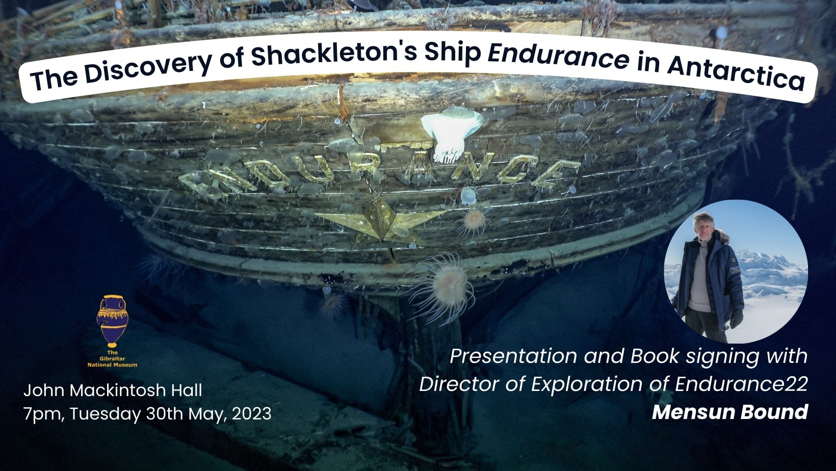 The Discovery of Shackleton’s ship Endurance in Antarctica by Mensun Bound